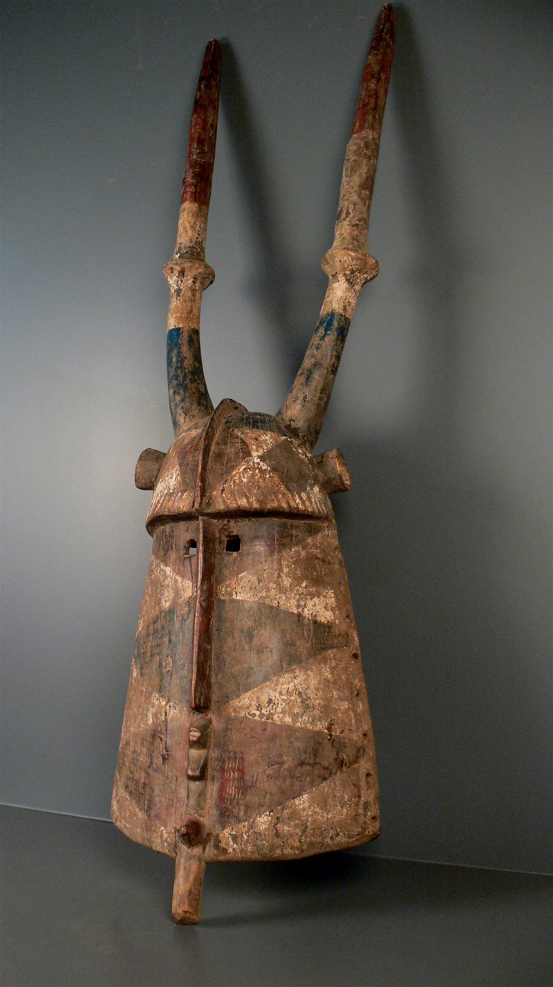 Mossi Funeral Mask (3230) - African mask, tribal art, primitive art