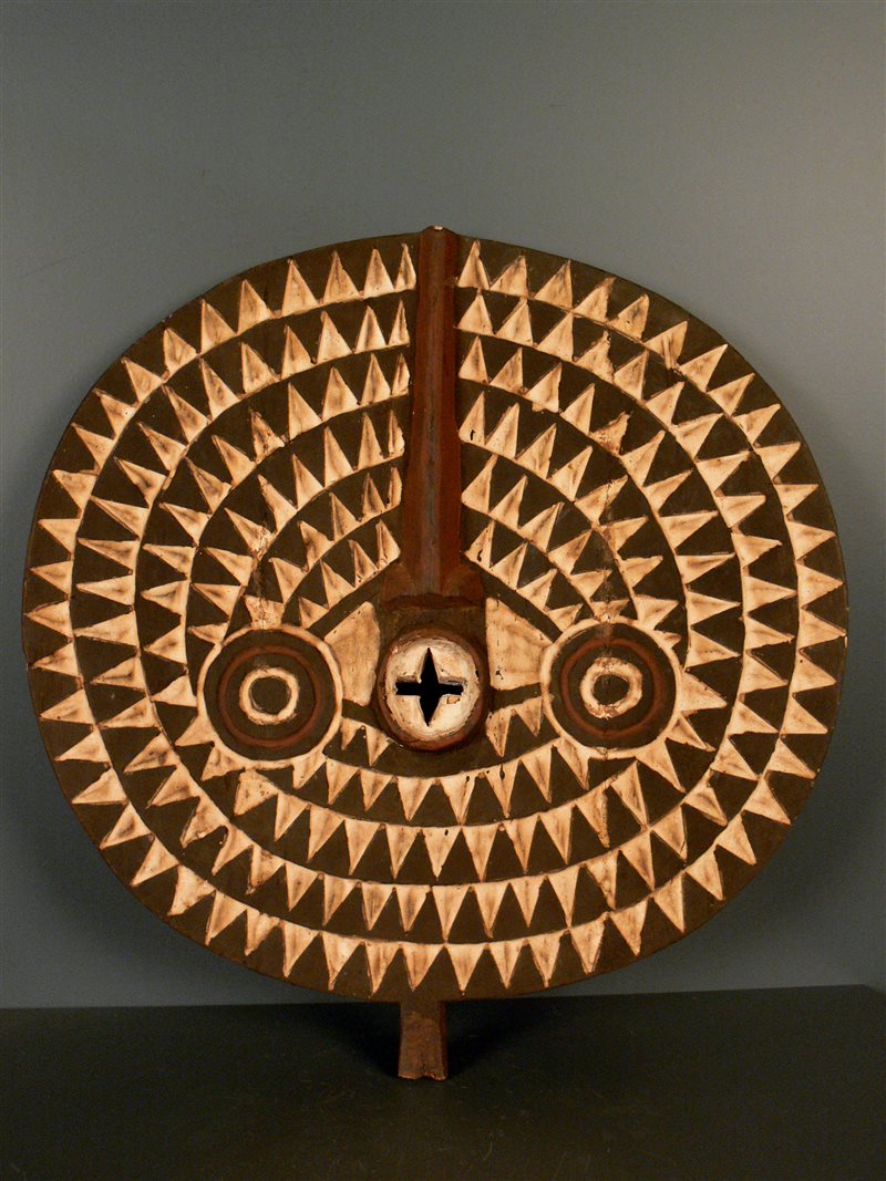 Mossi Bwa Sun Mask (3239) - African mask, tribal art, primitive art
