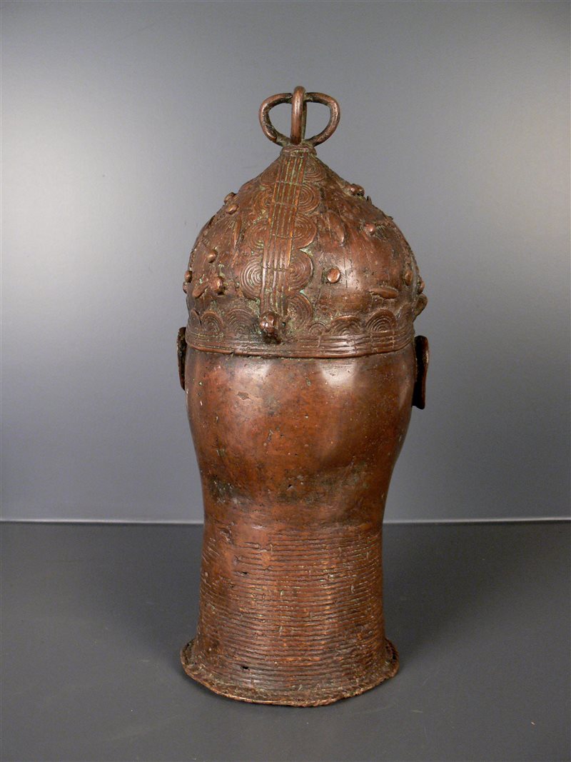 Bini Edo Benin Queen Head (3253) - Head Bénin - African art