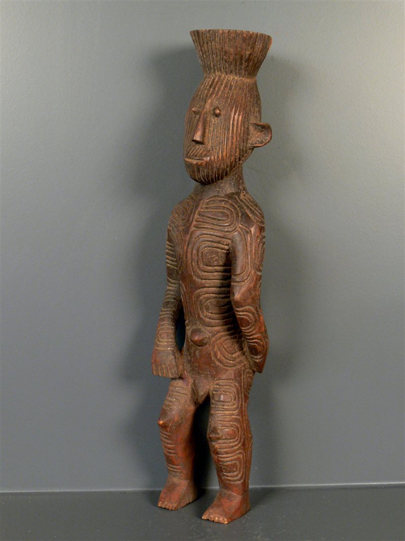 Mangbetu statue (3285) - Statuette Mangbetu - African art RDC