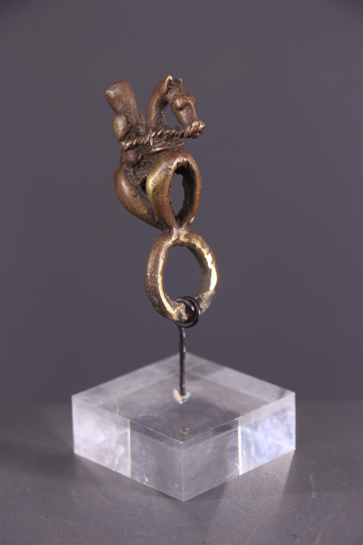 Bague Sao (33418) - Bronze africain Sao - Art africain tchad