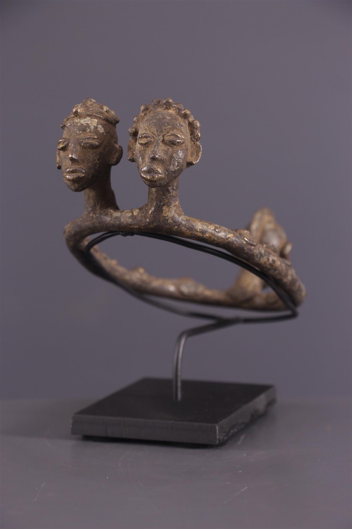 Bronze Lobi (33420) - Bijoux, ornement Lobi - Art africain