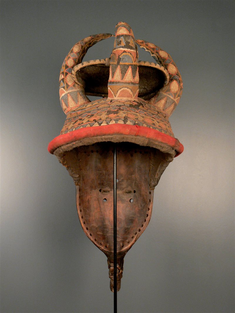 Yaka Mask (3344) - African mask, tribal art, primitive art Yaka