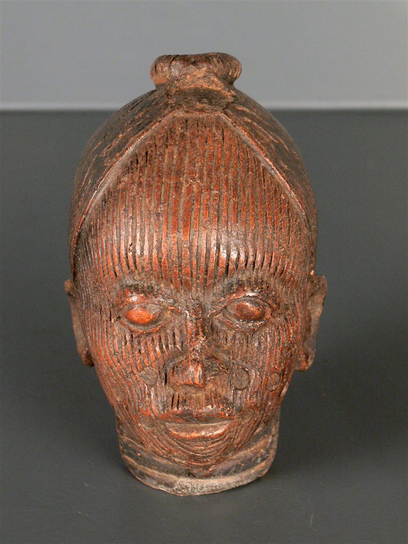 Ife head terra cota (3346) - Head Ife - African art nigeria