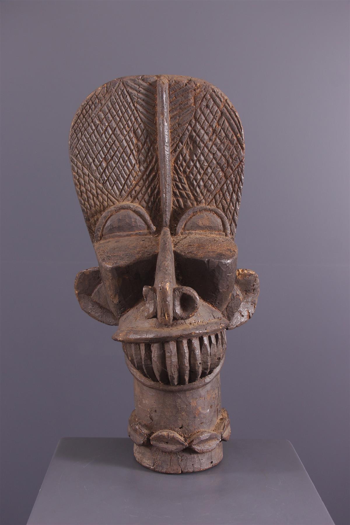 Masque Batcham (33499) - Masque africain Bamileke - Art africain