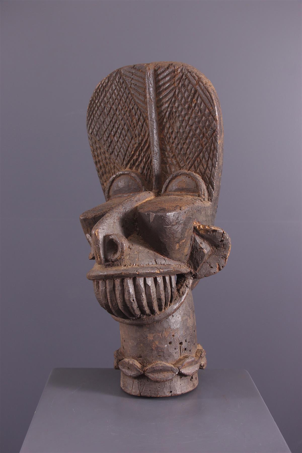 Masque Batcham (33499) - Masque africain Bamileke - Art africain