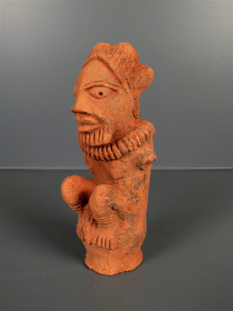 Nok style terra cota statue (3371) - African statues : tribal fetish ...