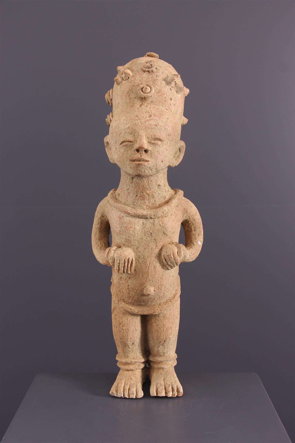 Statuette Akan (33741) - Terre cuite, jarre, amphore, urne funéraire
