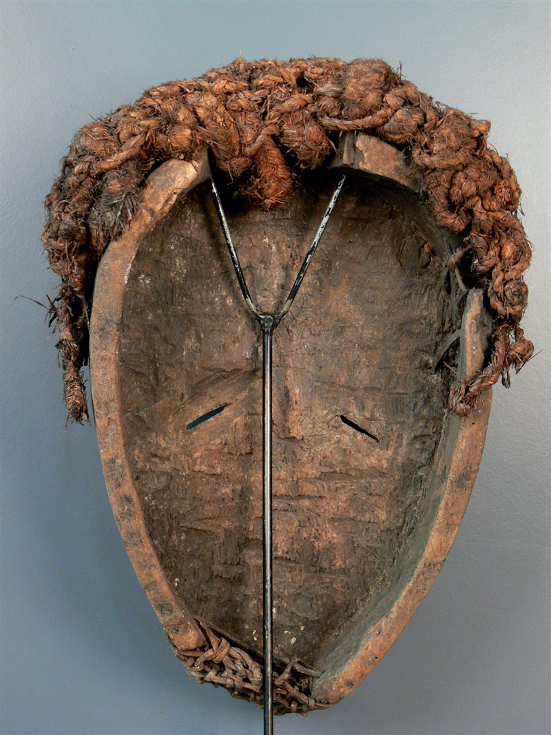 Kwele Ekuk Mask (3381) - African mask, tribal art, primitive art