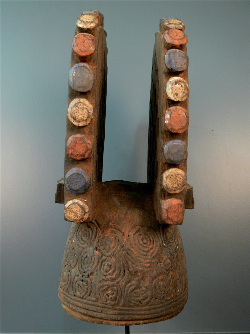 Igbo Agbogho Mmuo Mask (3417) - African mask, tribal art, primitive art