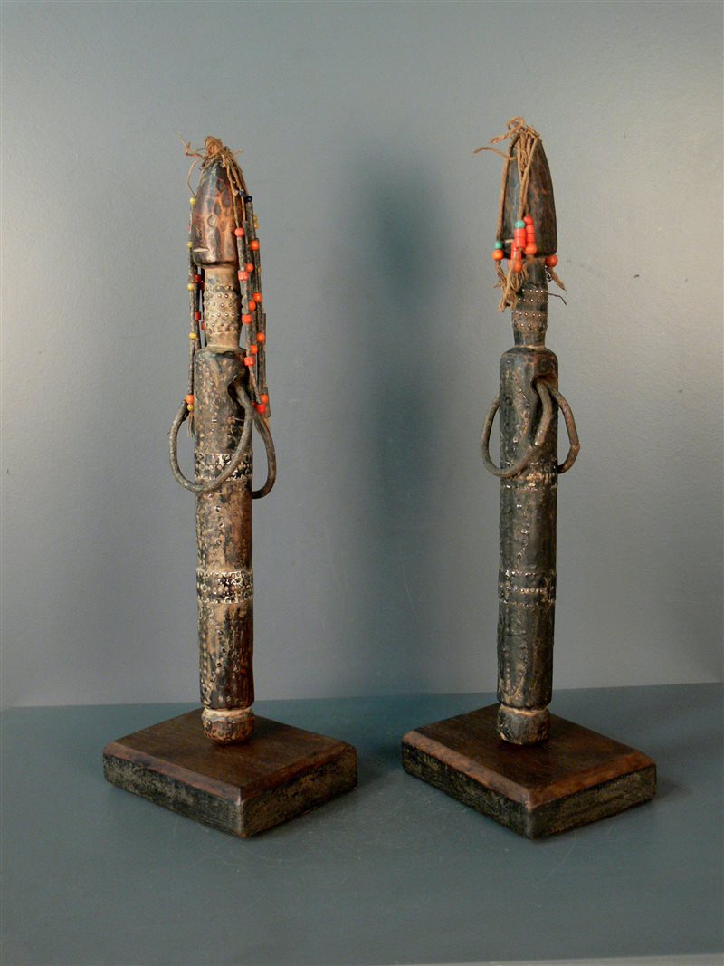 Couple of Fali Dolls (3440) - African Dolls Fali - African art
