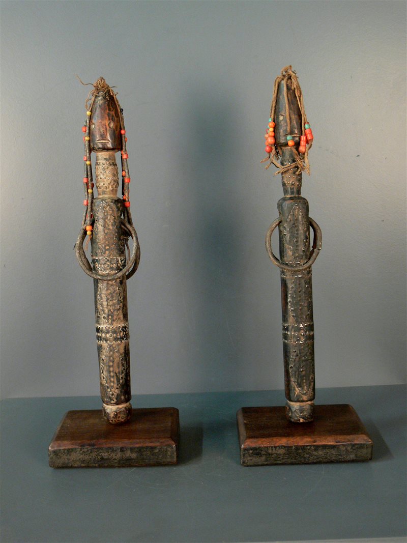 Couple of Fali Dolls (3440) - African Dolls Fali - African art