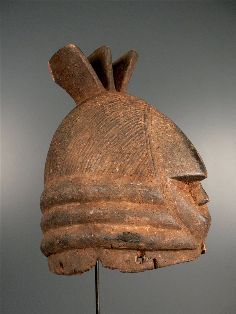 Mende Mask (3480) - African mask, tribal art, primitive art Mende