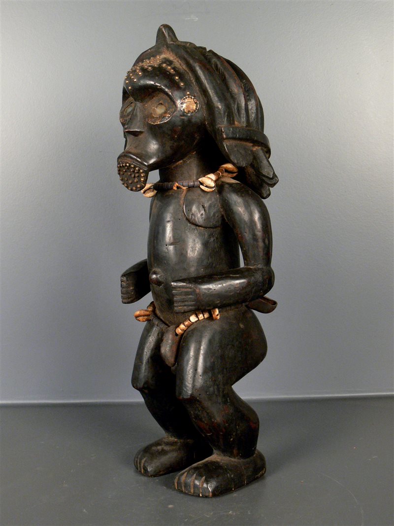 Gardien de reliquaire Fang Byeri (3490) - Statues africaines