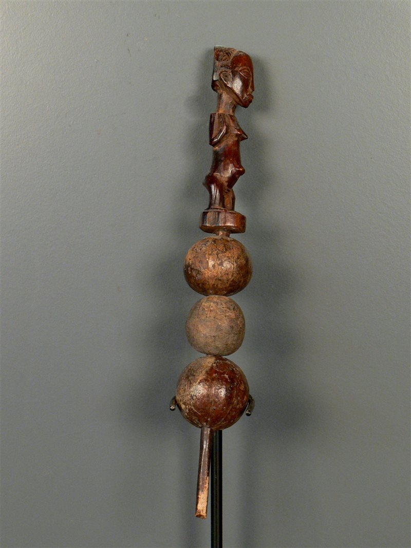 Luba Rattle (3496) - Music Luba - African art RDC