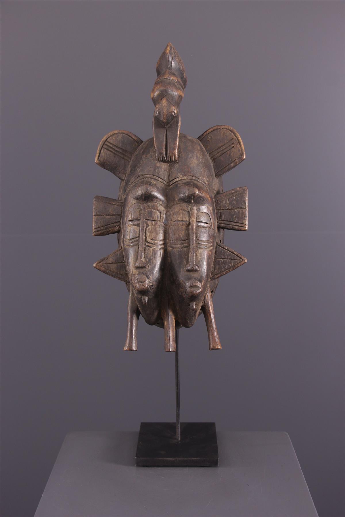 Masque Senoufo (35019) - Masque africain Senoufo - Art africain