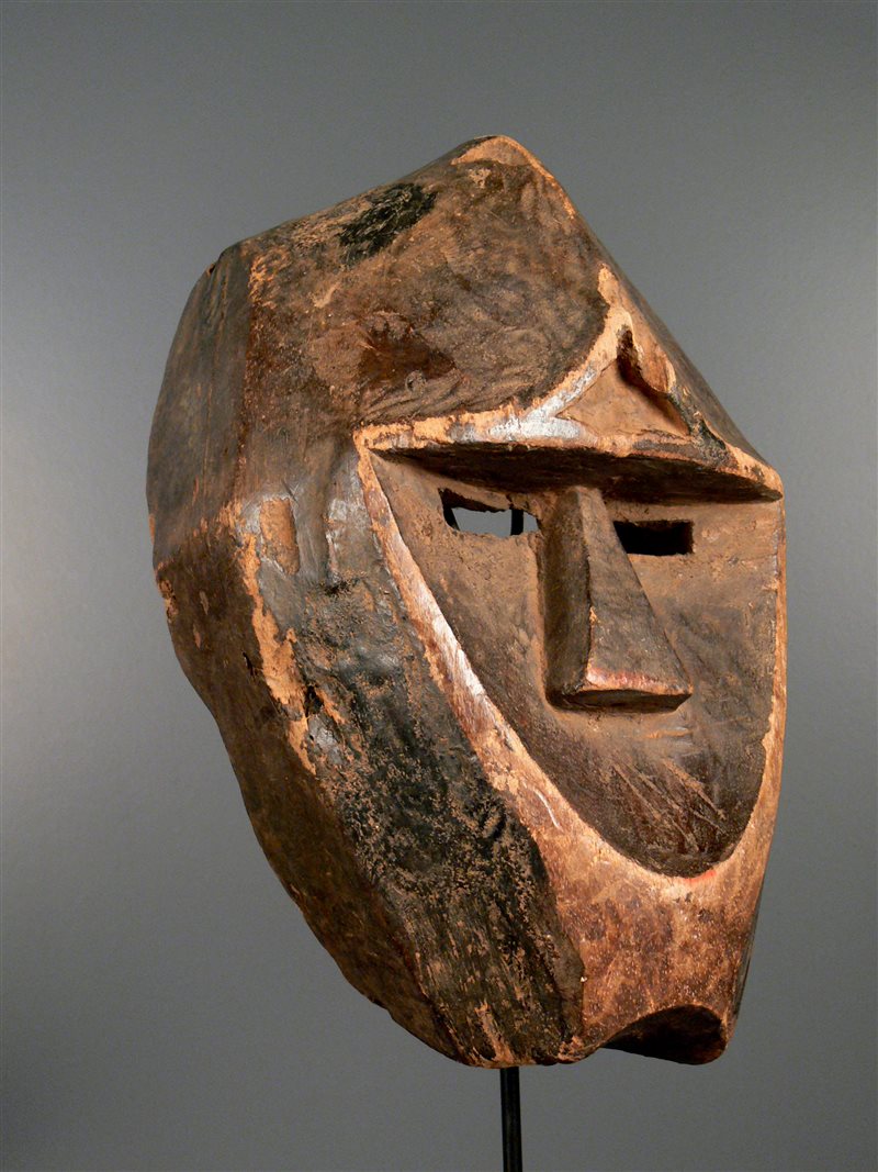 Kwele Ekuk Mask (3509) - African mask, tribal art, primitive art
