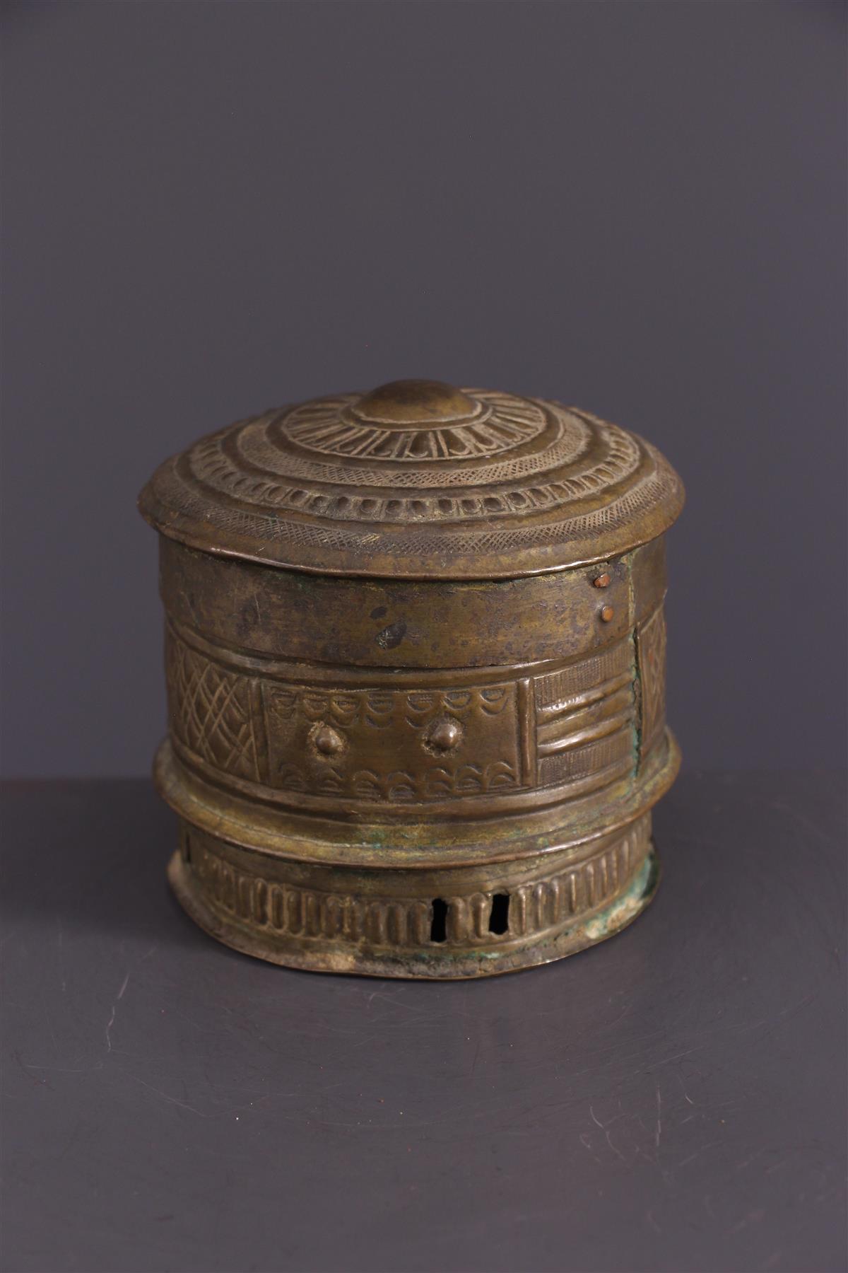 Boîte Akan (35106) - Jarres, amphores, pot Ashanti - Art africain