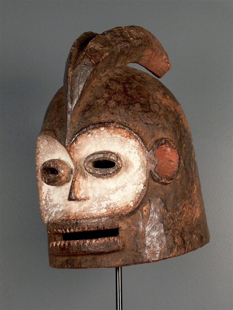 Bembe Helmet (3520) - African mask, tribal art, primitive art