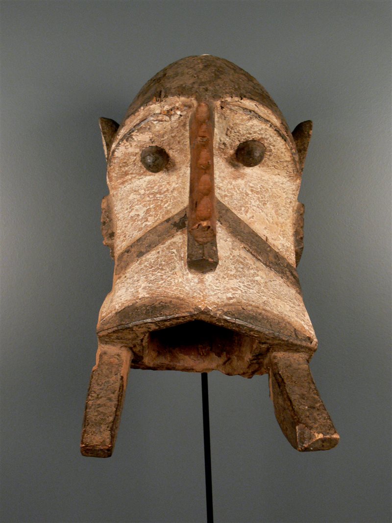 Wawa Mask (3536) - African mask, tribal art, primitive art Wawa
