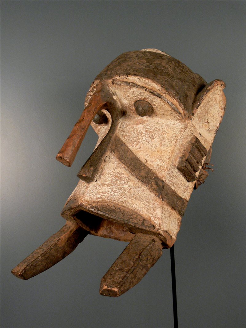 Wawa Mask (3536) - African mask, tribal art, primitive art Wawa