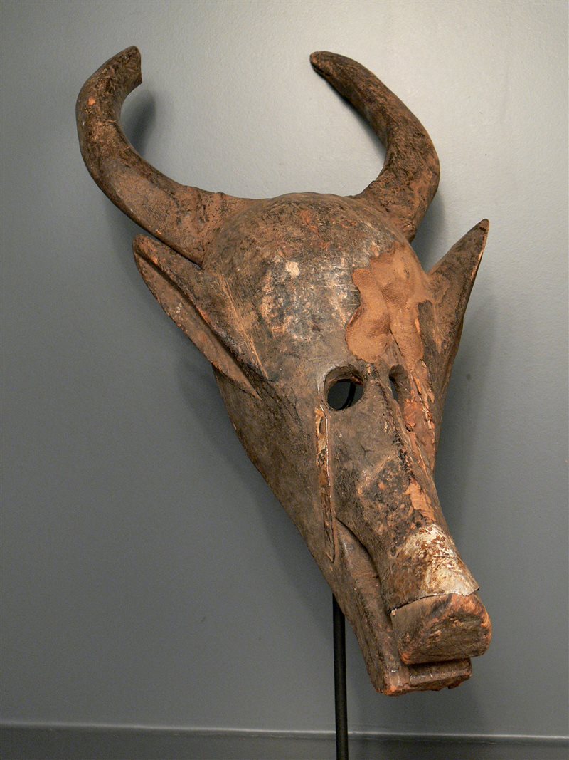Bambara Bamana buffalo mask (3563) - African mask, tribal art ...