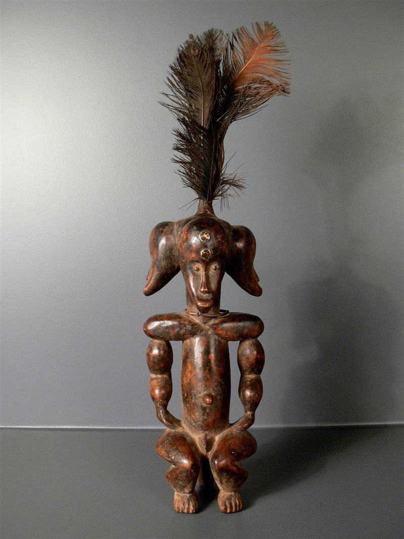 Gardien de reliquaire Fang Byeri (3570) - Statues africaines