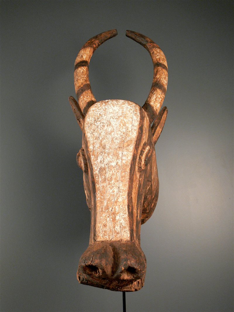 Bobo Fing cow mask (3575) - African mask, tribal art, primitive art