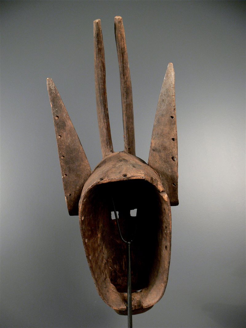 Bambara Sukuru Mask (3582) - African mask, tribal art, primitive art