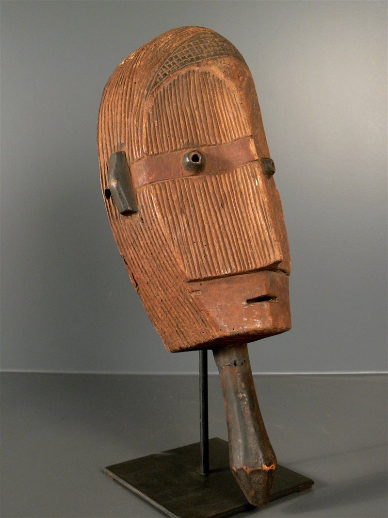 Tetela Mask (3593) - African mask, tribal art, primitive art