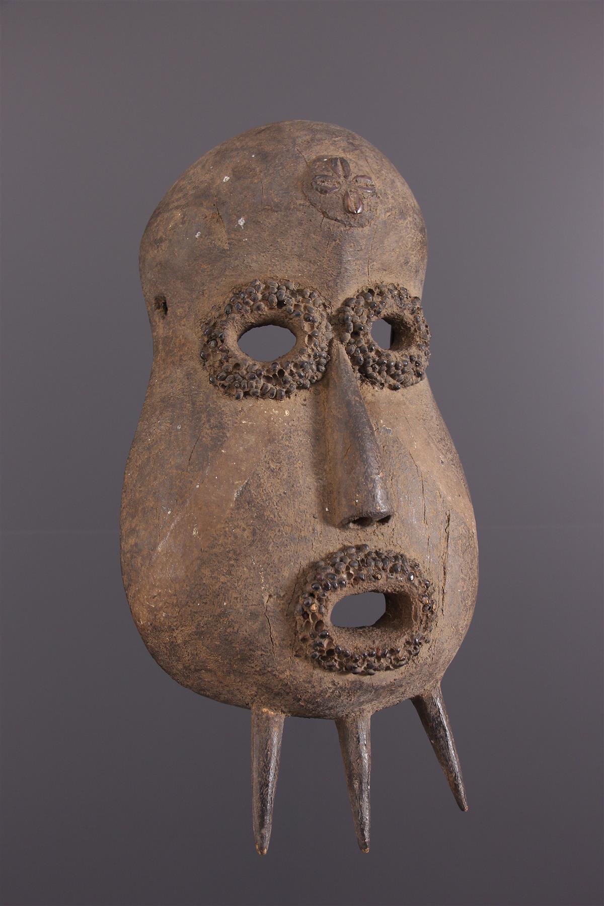 Masque Jukun (36197) - Masque africain Jukun - Art africain