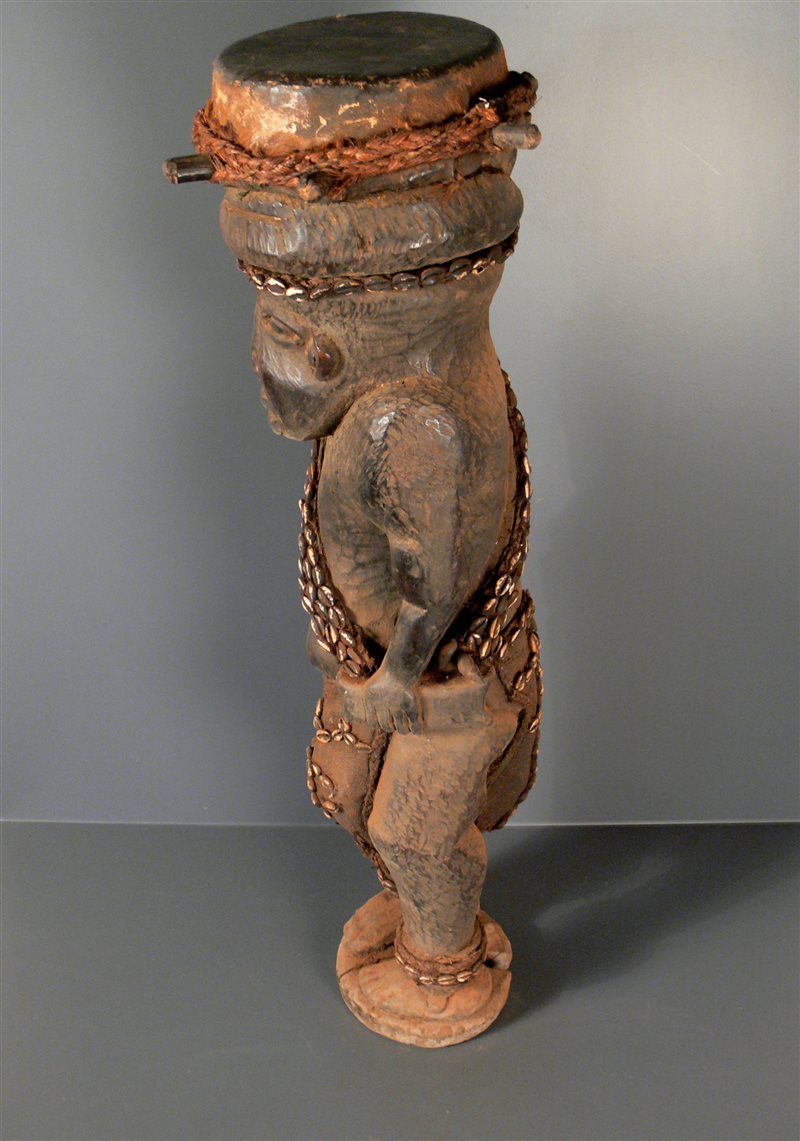 Bamoun human tam tam (3627) - Tam Tam Bamun - African art cameroun