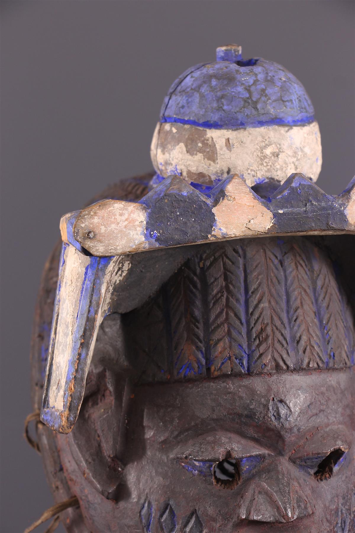 Masque Gelede (36344) - Masque africain Yoruba - Art africain