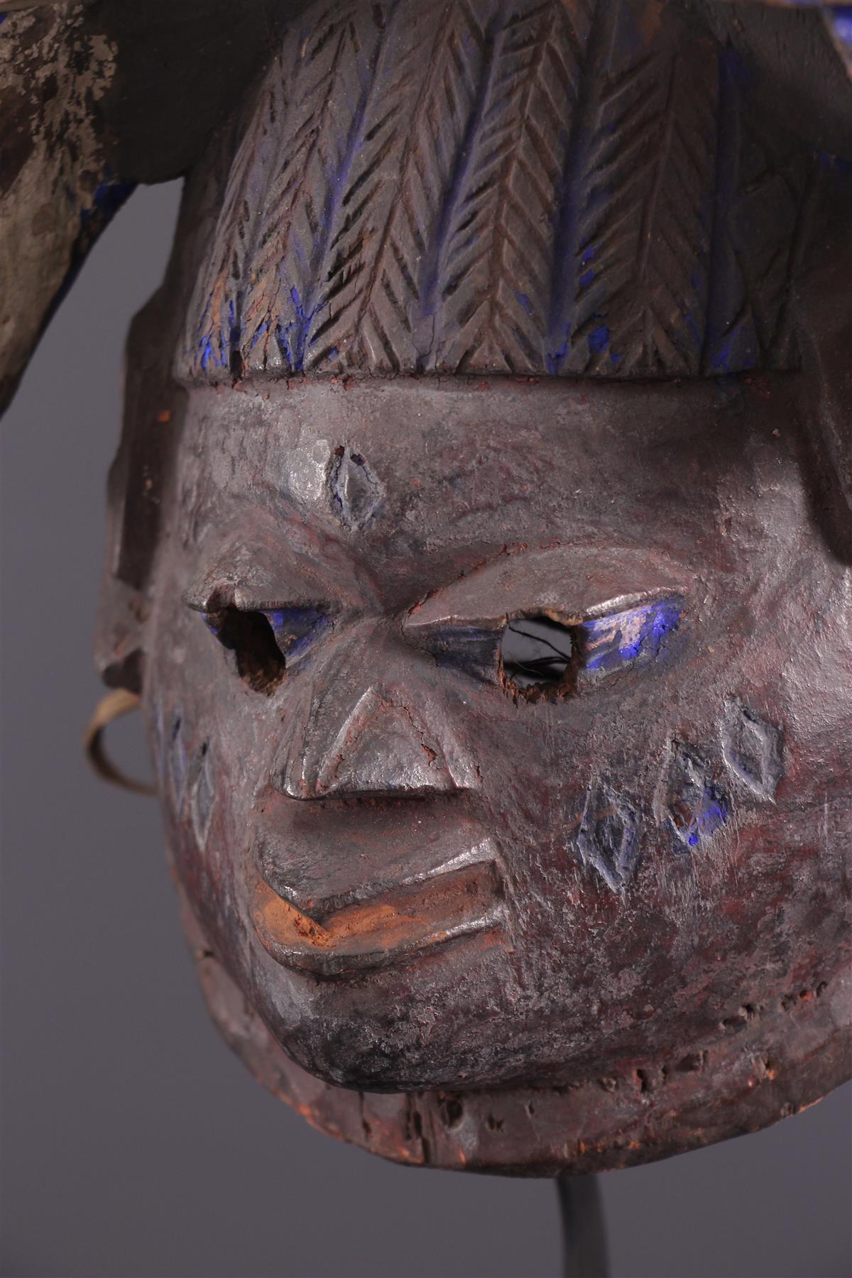 Masque Gelede (36344) - Masque africain Yoruba - Art africain