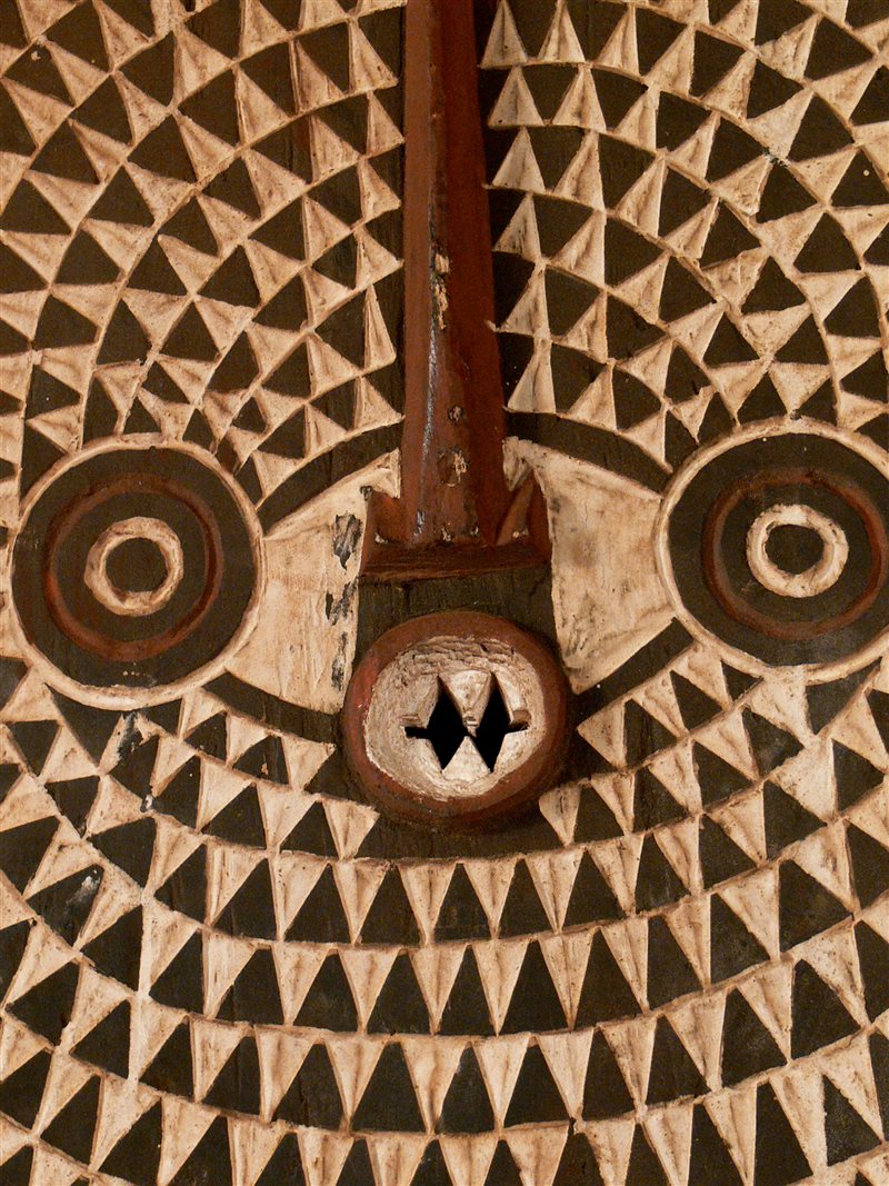 Bwa Mossi Sun mask (3645) - African mask, tribal art, primitive art