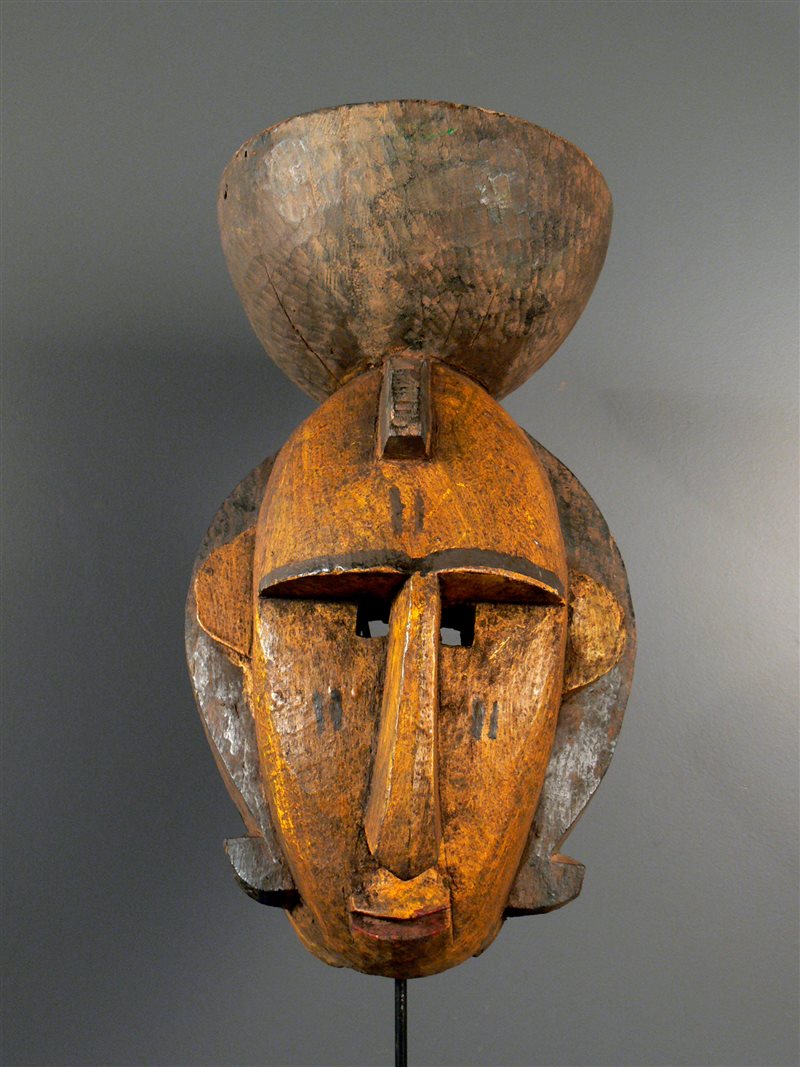 Malinké Mask (3653) - African mask, tribal art, primitive art