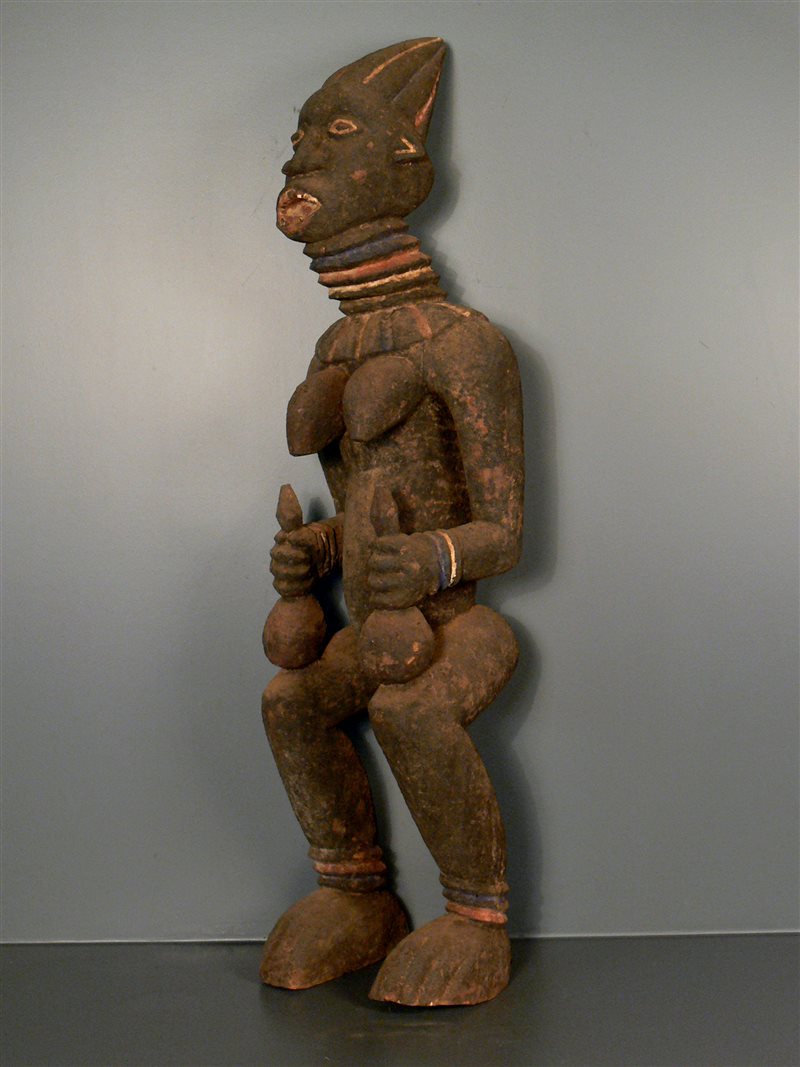Bangwa queen statue (3657) - African statues : tribal fetish, maternity