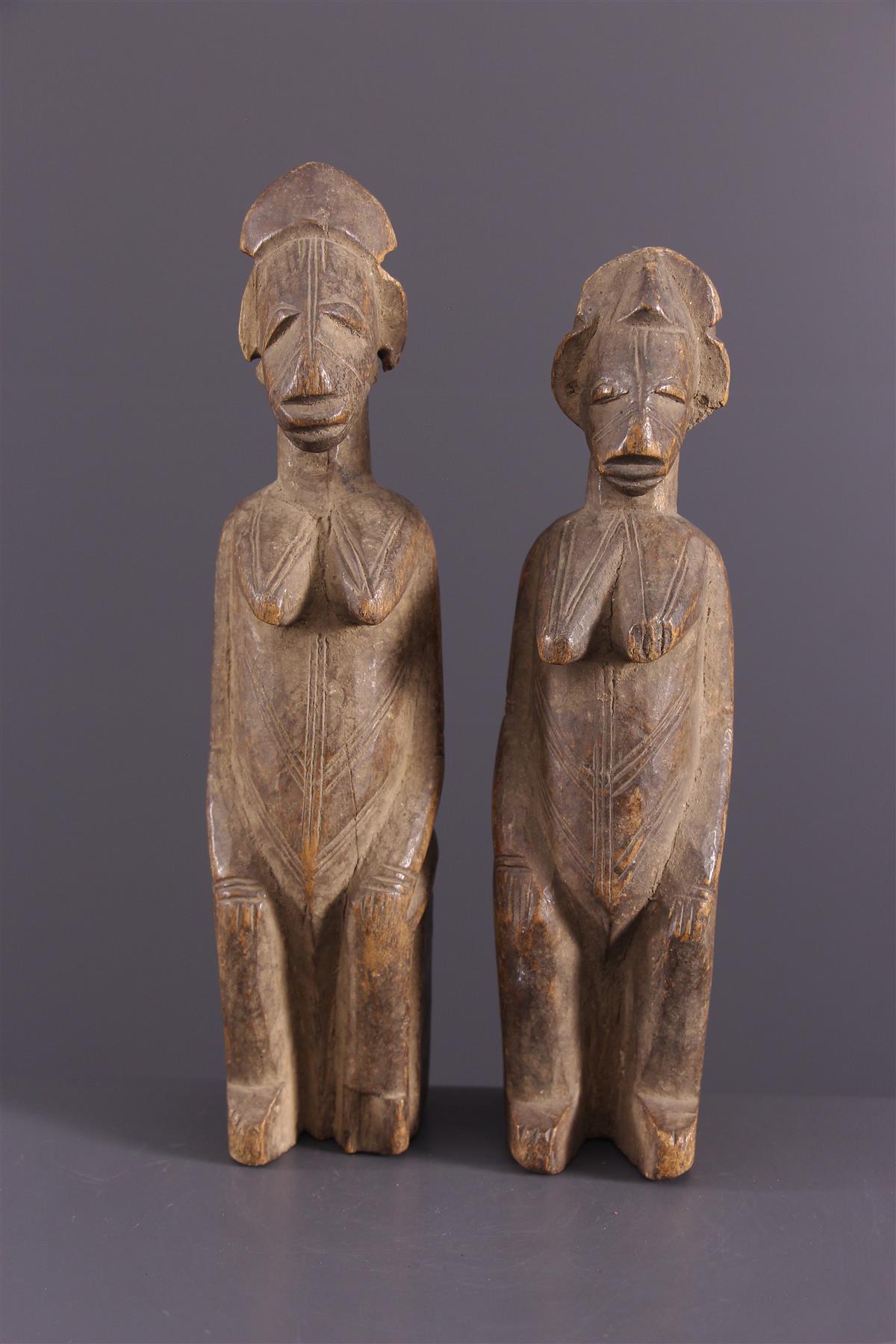 Statuettes Senoufo (36627) - Statues africaines Senoufo - Art africain
