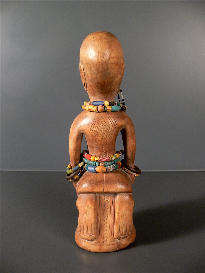 Bariba Statue (3682) - African statues : tribal fetish, maternity