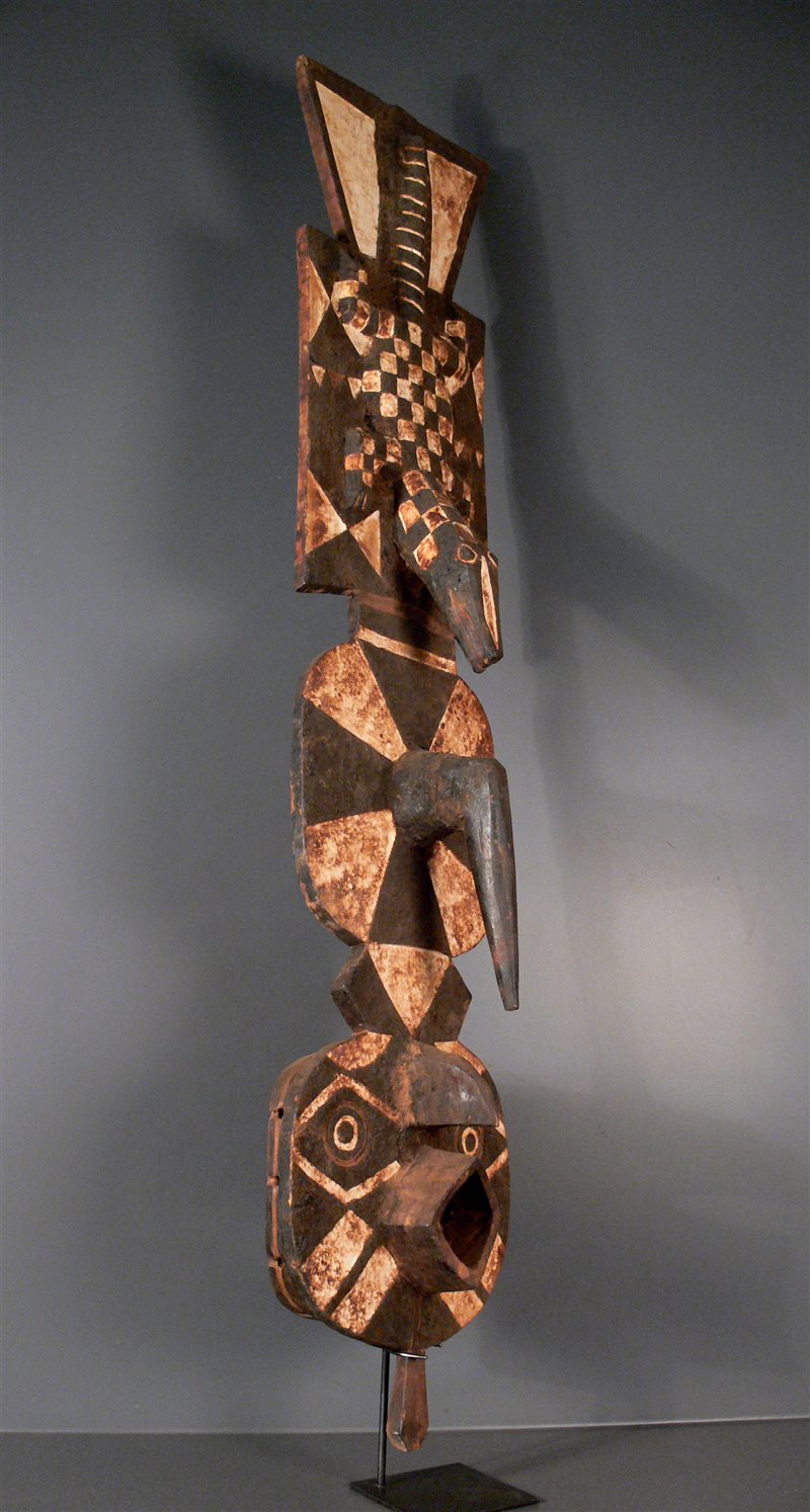 Bwa Nwantantay Mask (3685) - African mask, tribal art, primitive art