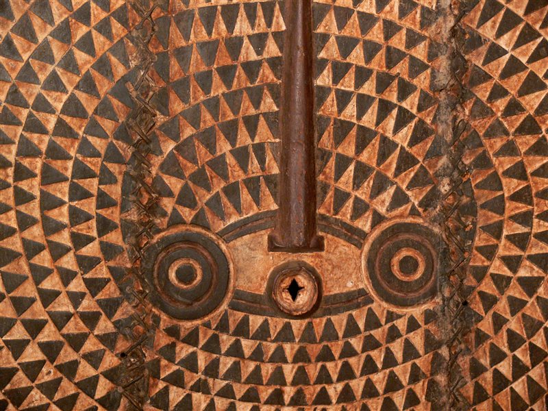 Large Mossi Bwa sun Mask (3720) - African mask, tribal art, primitive art