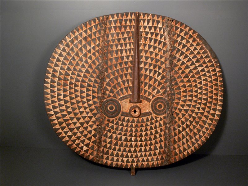 Large Mossi Bwa sun Mask (3720) - African mask, tribal art, primitive art