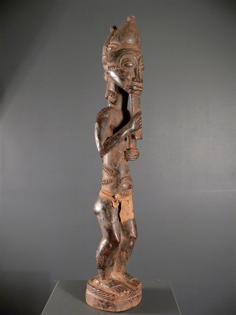 Baoulé Blolo Bian statue (3791) - African statues : tribal fetish ...