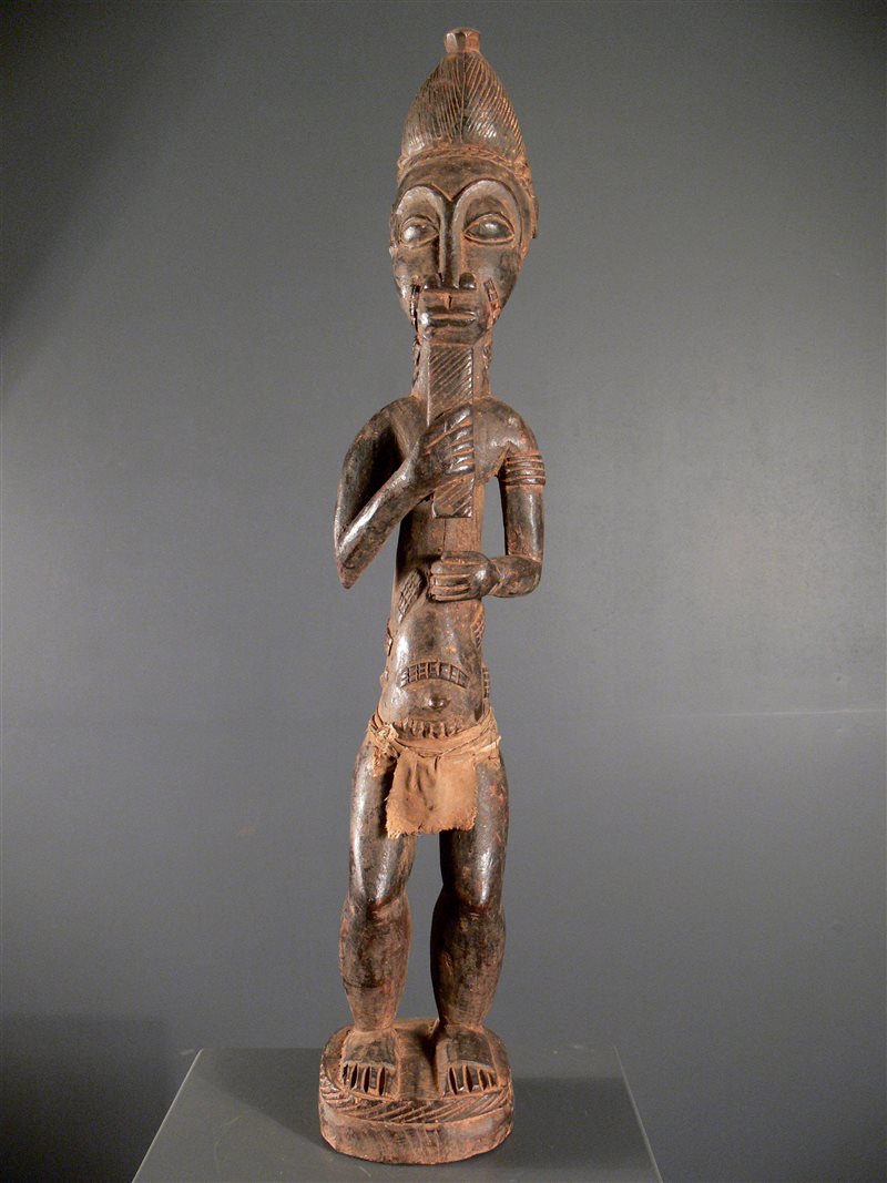 Baoulé Blolo Bian statue (3791) - African statues : tribal fetish ...