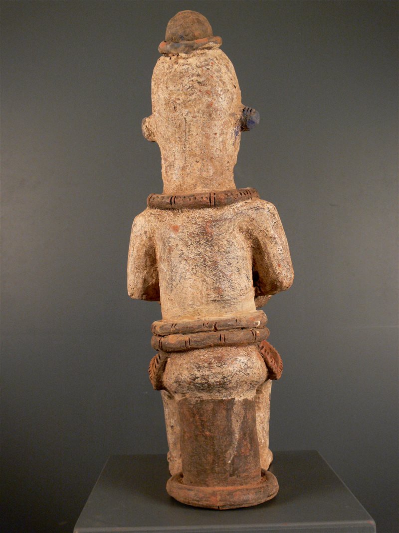 Igbo Mbari statue (3875) - Terracotta, jar, amphora, funerary urn