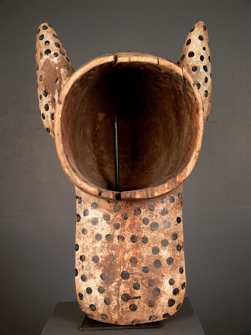 Bozo Hyena mask (3881) - African mask, tribal art, primitive art