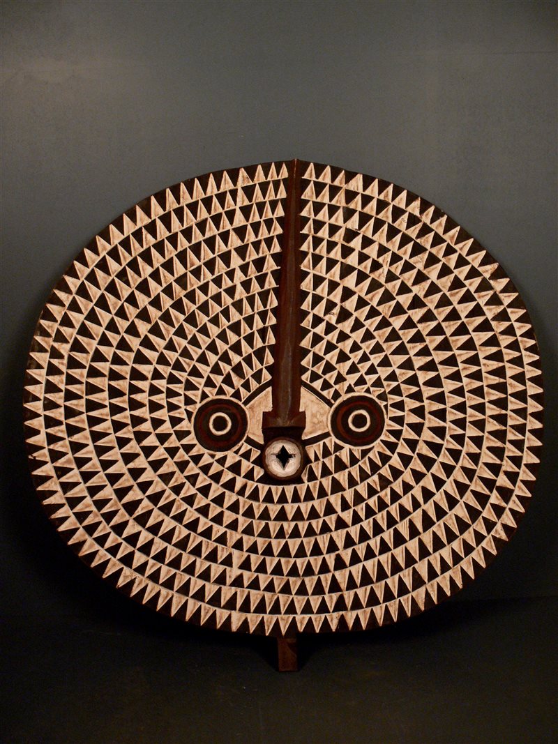 Mossi Bwa Sun mask (3895) - African mask, tribal art, primitive art