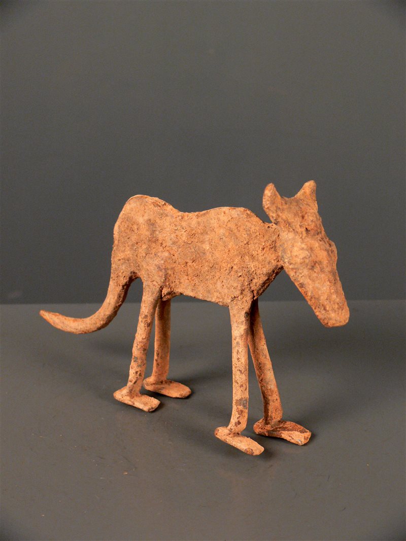 Animal fer noir Lobi (3917) - Statues africaines Lobi - Art africain