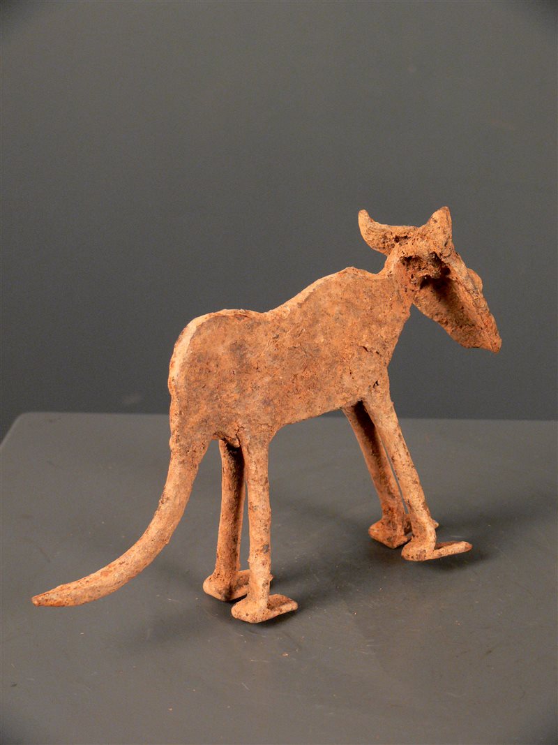 Animal fer noir Lobi (3917) - Statues africaines Lobi - Art africain