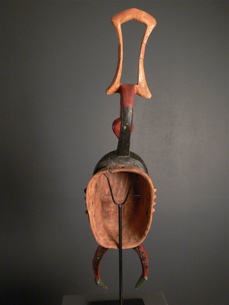 Gouro Zaouli Mask (3953) - African mask, tribal art, primitive art